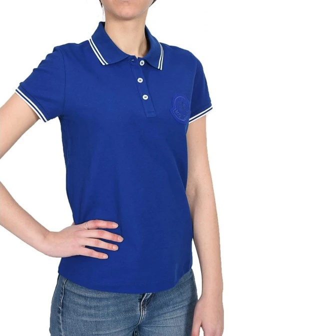 MONCLER Short-sleeved logo POLO shirt